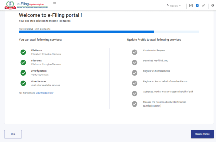 Login To The New E-filing Portal Sep 16 2025 6:17 AM
