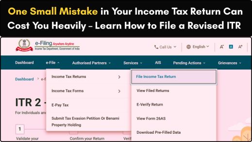 Income Tax Returns: Step-by-Step Guide On How To File Revised ITR ...
